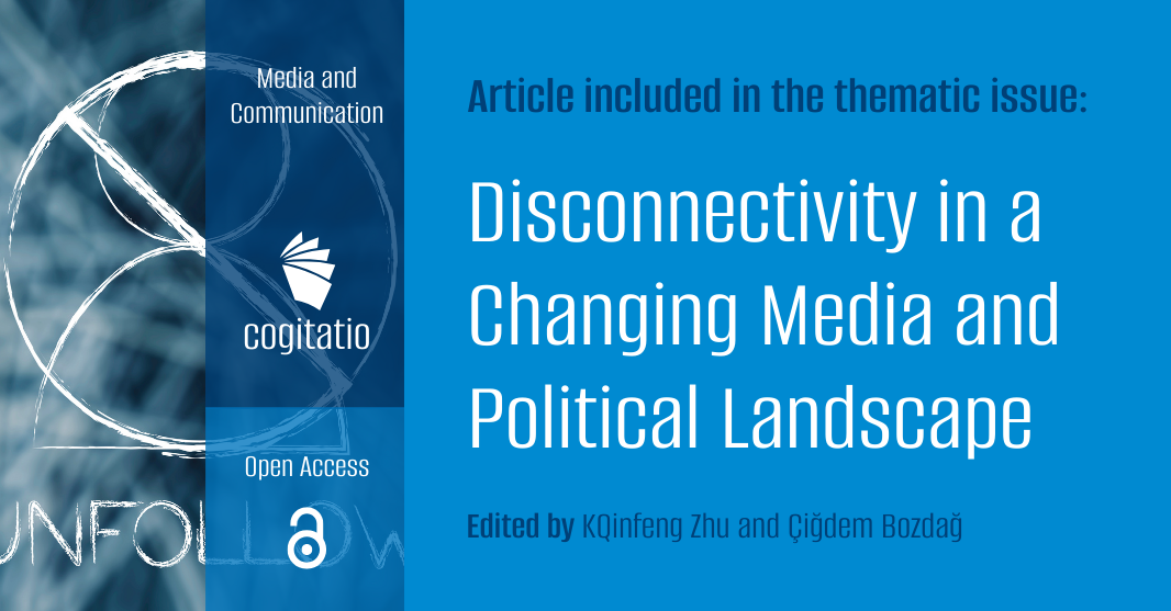 Patterns and Factors of Political Disconnection on Social Media: A ...