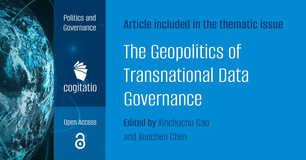 The China Gambit: Geoeconomics and the US’ Turn to Informal Data ...