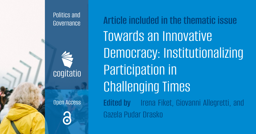 Institutionalizing Democratic Innovations in Poland: Mapping the ...