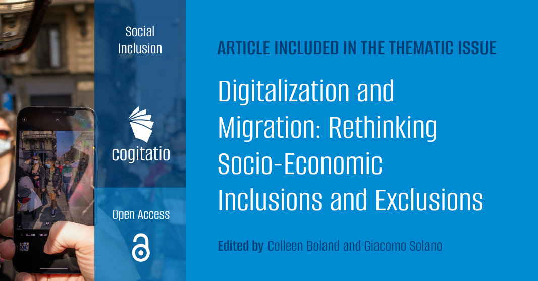 Digital Technologies and Refugees’ Social Inclusion: The Use of ICTs by ...