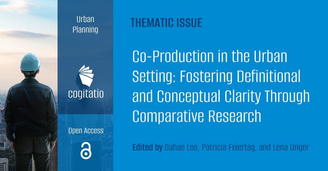 Co-Production in the Urban Setting: Fostering Definitional and ...