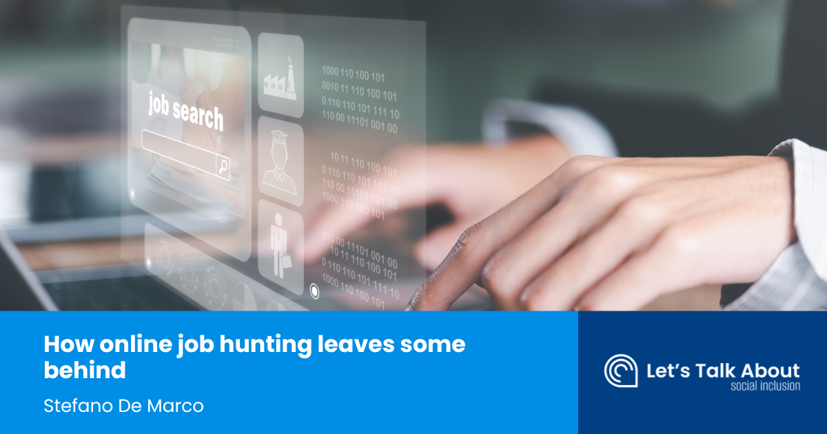How online job hunting leaves some behind | Let's Talk About Social ...