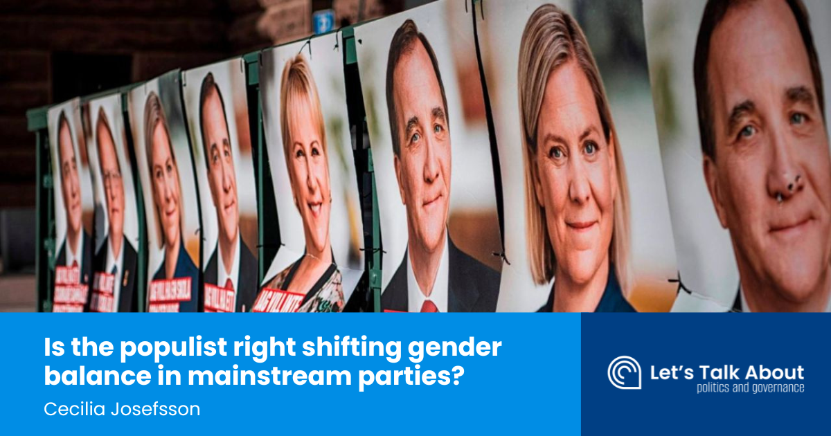 Is the populist right shifting gender balance in mainstream parties ...